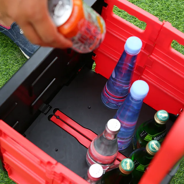 Car Folding Trunk Storage Box Plastic Storage Box Multifunction ...