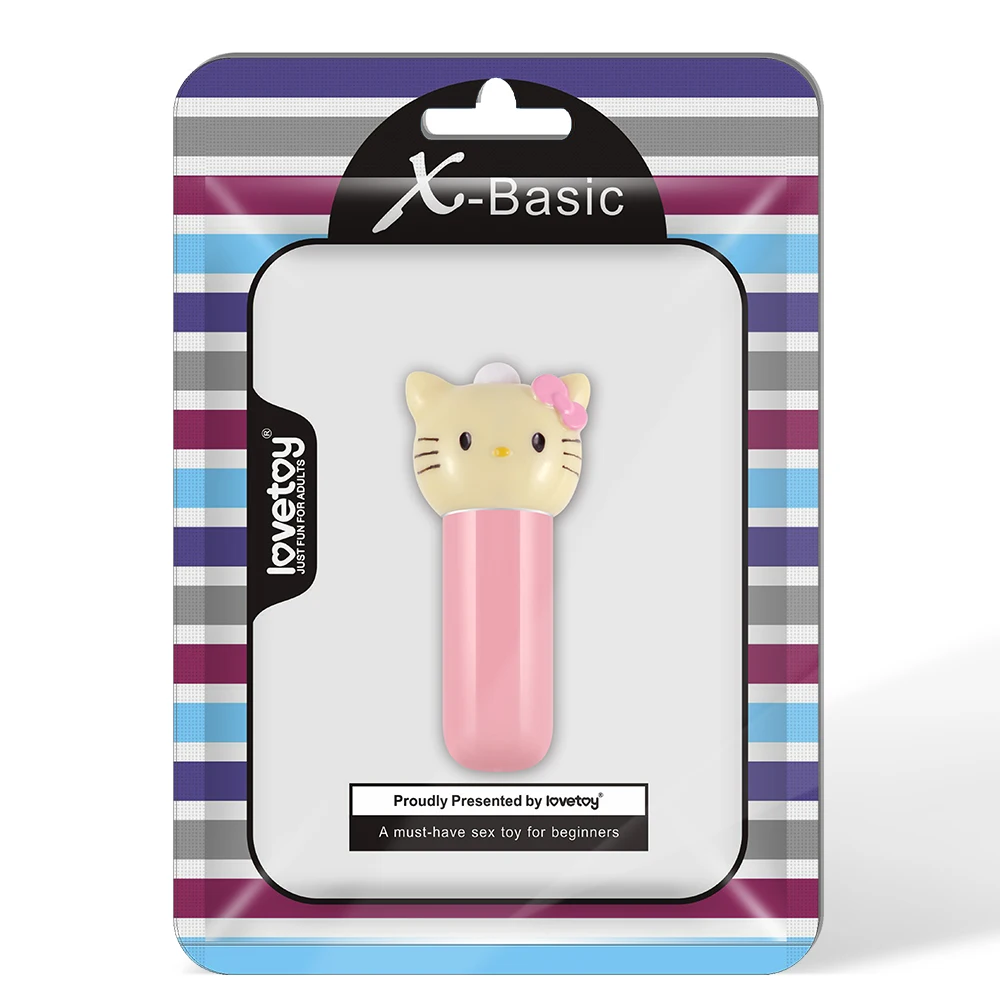 10pcslot Cute Hello Kitty Vibrator Relax Bear Powerful Vibrating Anal Toys Butt Plug Sex Toys