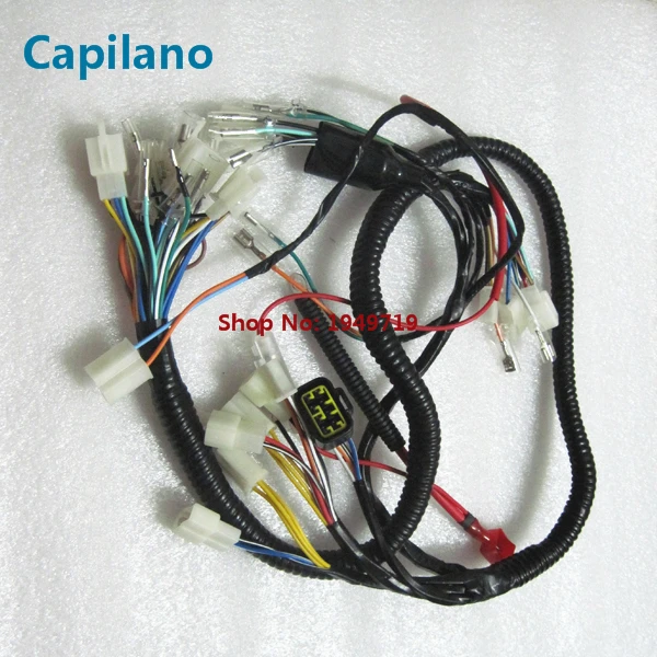 motorcycle AN125 entire vehile complete cable wire line for Suzuki ...