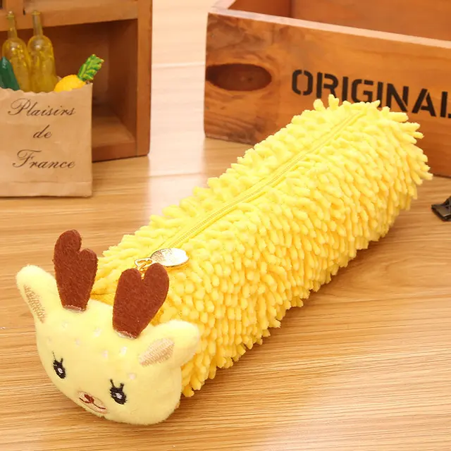 Aliexpress.com : Buy Cute Mini Soft Plush Pencil Case Cartoon Animal ...