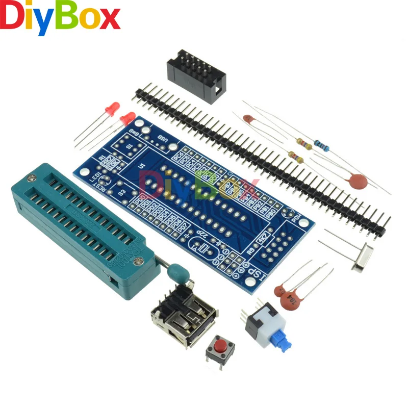 10Set ATmega8 ATmega48 ATMEGA88 Development Board AVR (NO Chip) DIY kit ...