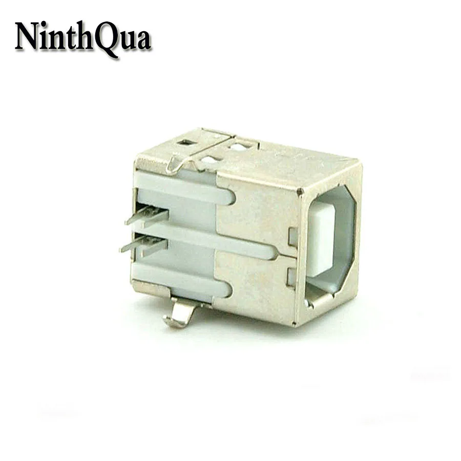 Usb-b Female Usb Connector Square Head Usb Party Mouth/usb A 90 Degree ...