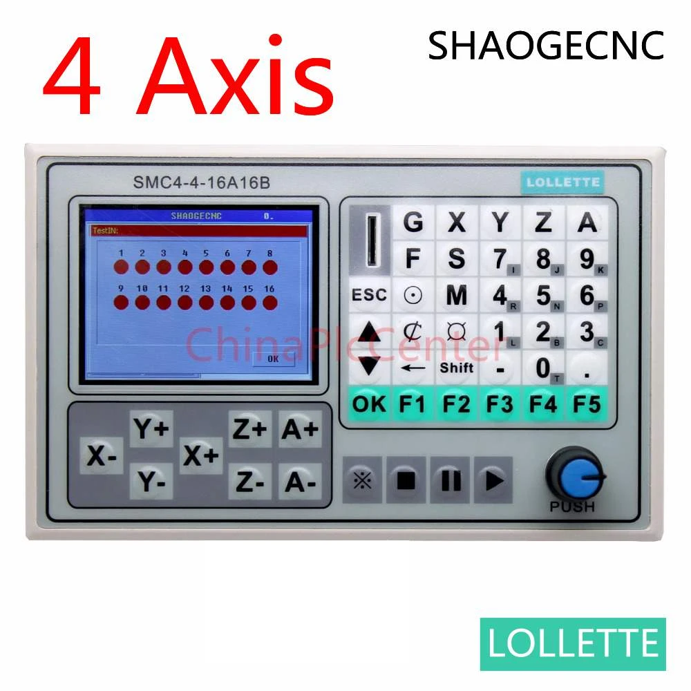 50KHZ CNC 4 Axis offline controller Breakout Board Carving Engraving ...