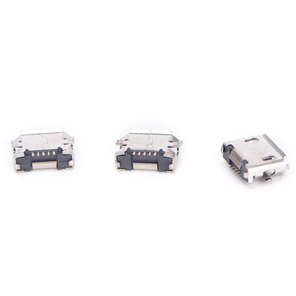 10pcs Micro Usb 5pin B Type Female Connector Micro Usb Jack Connector 5 Pin Charging Socket Sell