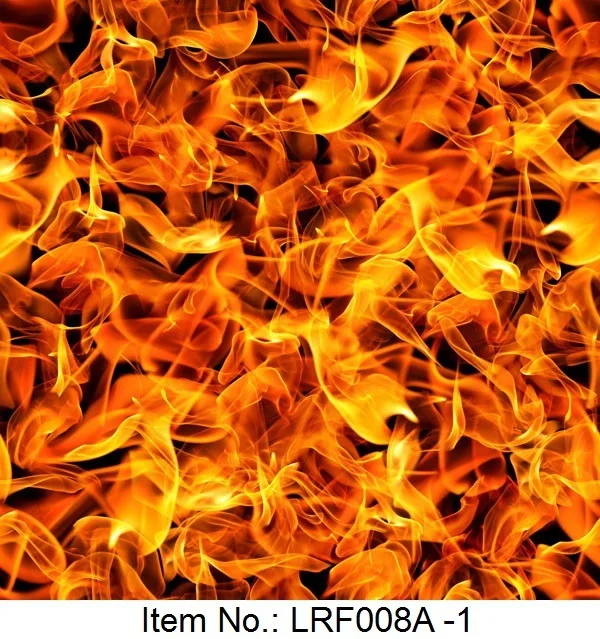 liquid image Exclusive crazy flame pva water transfer printing film NO ...
