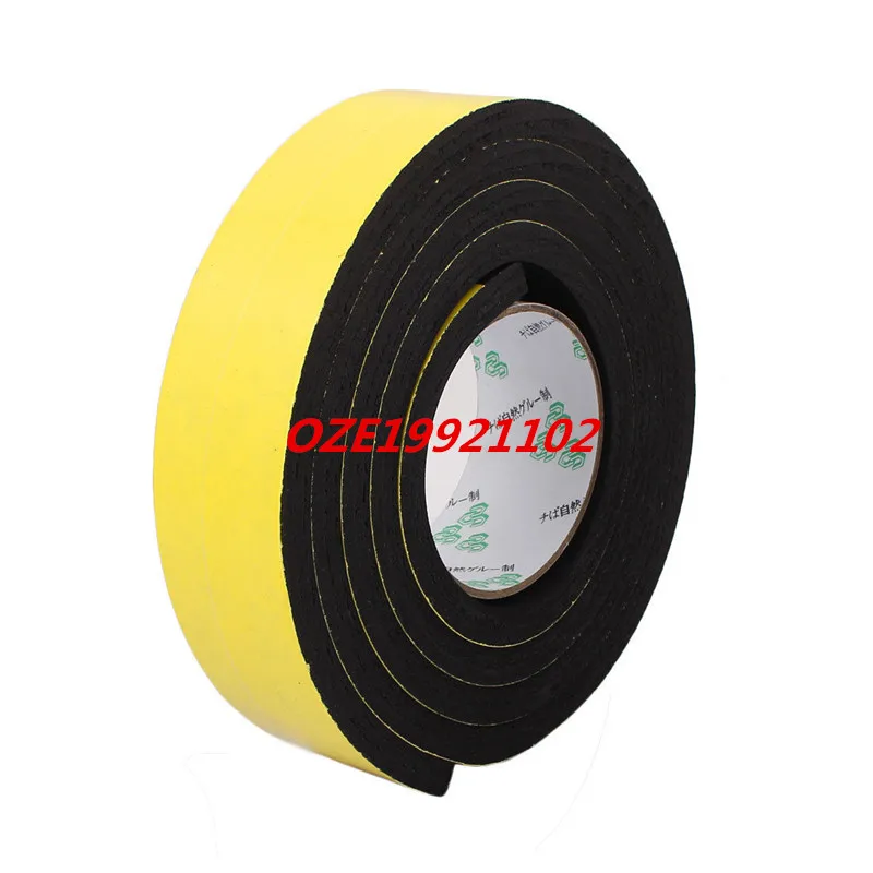 45mm x 10mm Single Sided Self Adhesive Shockproof Sponge Foam Tape 2M ...
