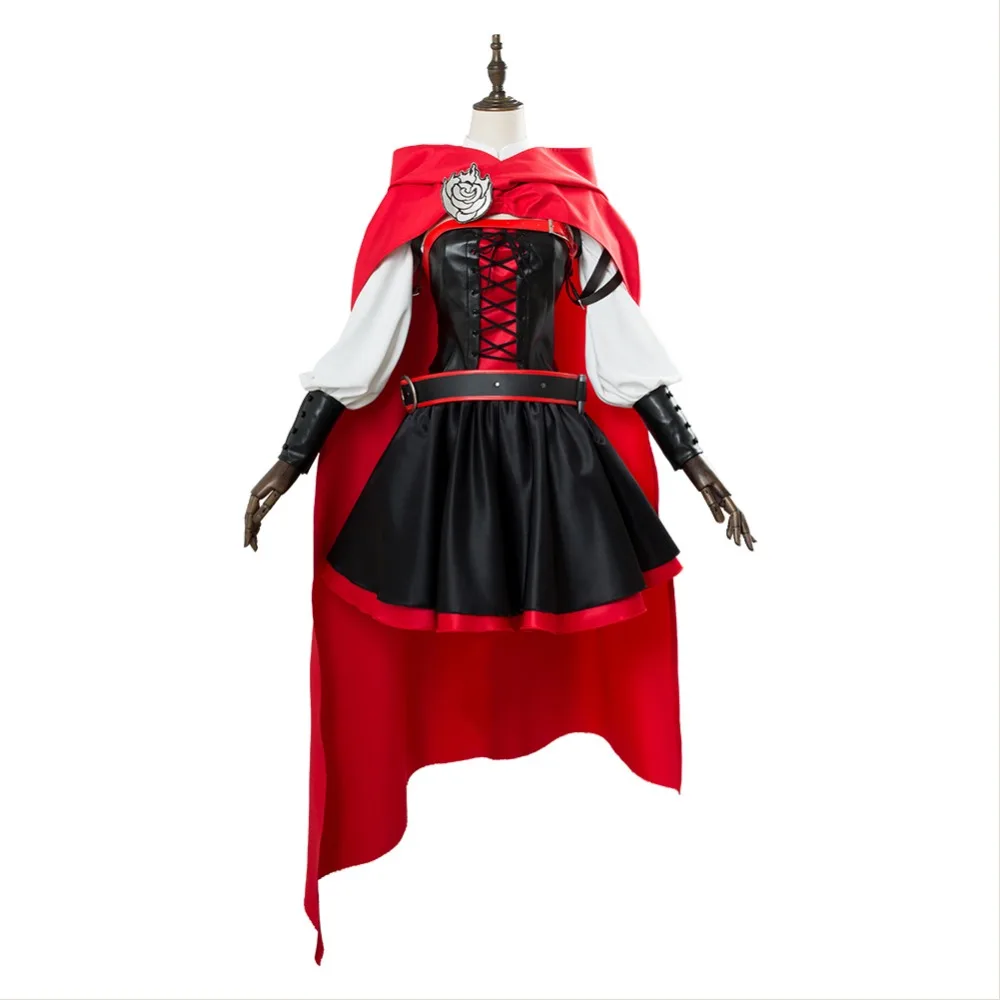 Anime RWBY Ruby Rose Cosplay Costume - AllCosplay.com