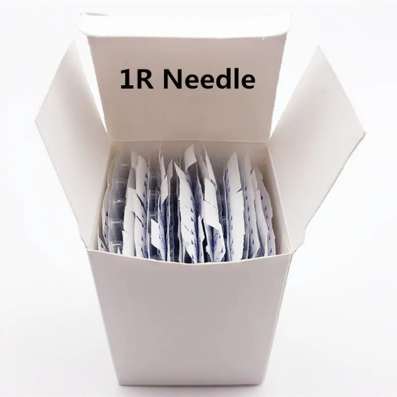 Free Shipping 100Pcs High Quality 1R needles For Permanent Makeup Good ...