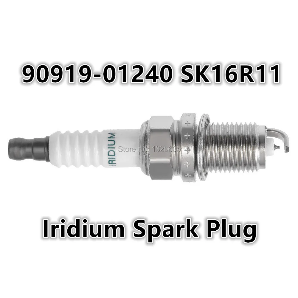 4pcs/lot High Quality 9091901240 Iridium Power Spark Plugs For Toyota ...