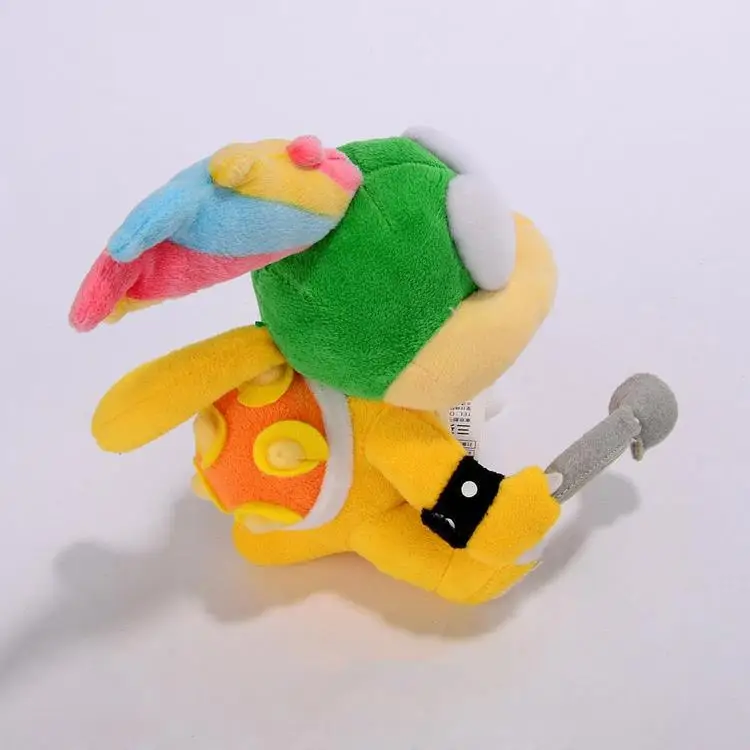 6"14cm Super Mario Bros Lemmy Koopa Plush Doll Toy Koopaling Soft Toy ...