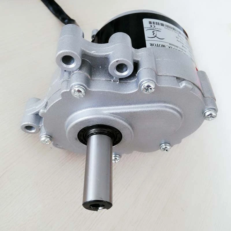 250w 24v 120rpm Low Speed Brush Motor, 44mm Longer Shaft, Shaft ...
