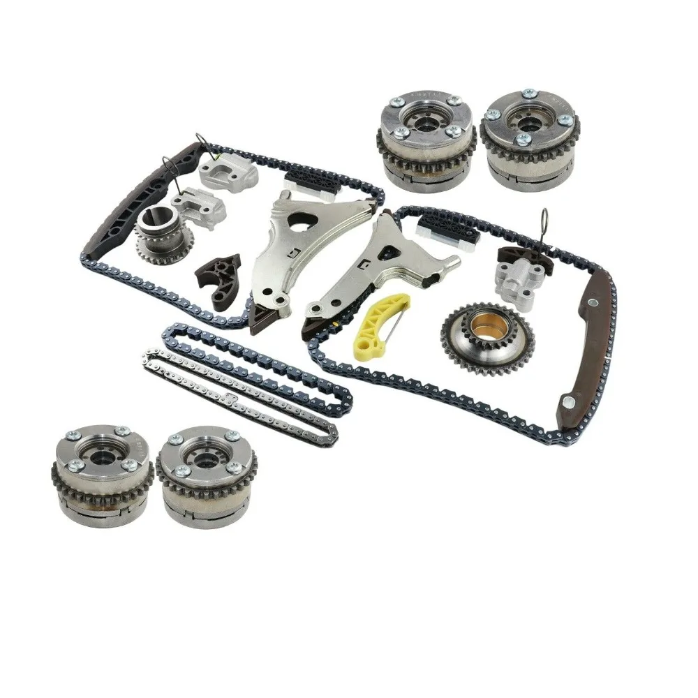 AP02 New Camshaft Adjusters Timing Chain kit For Mercedes-Benz W212 ...
