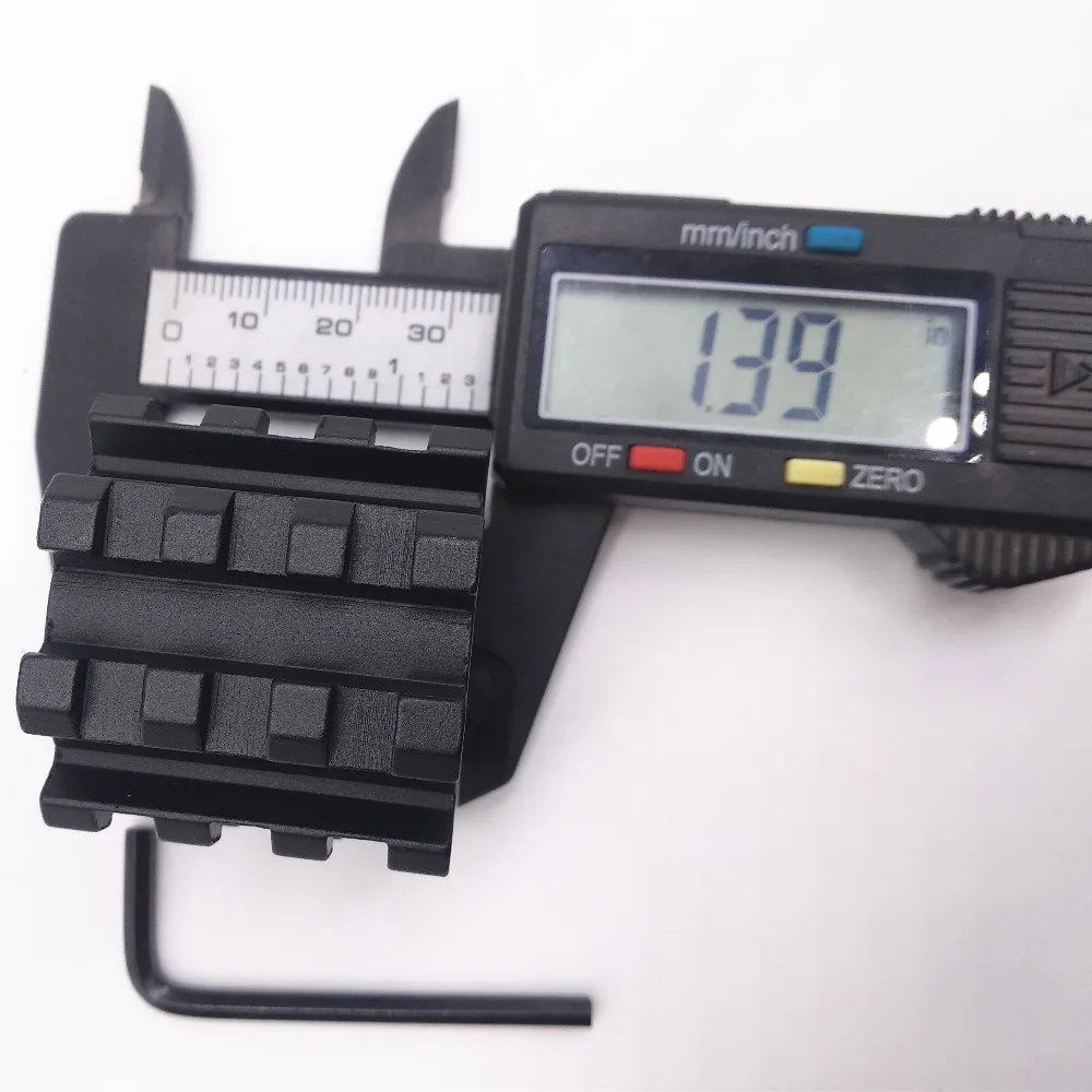 Tactical 12GA Shotgun Mag Tube Tri Rail Picatinny Mounts 5 Position ...