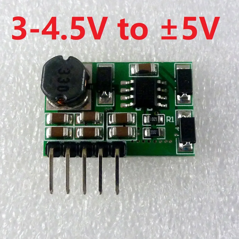 Aliexpress.com : Buy 3 4.5V to +5V 5V Dual voltage DC DC Converter Step ...
