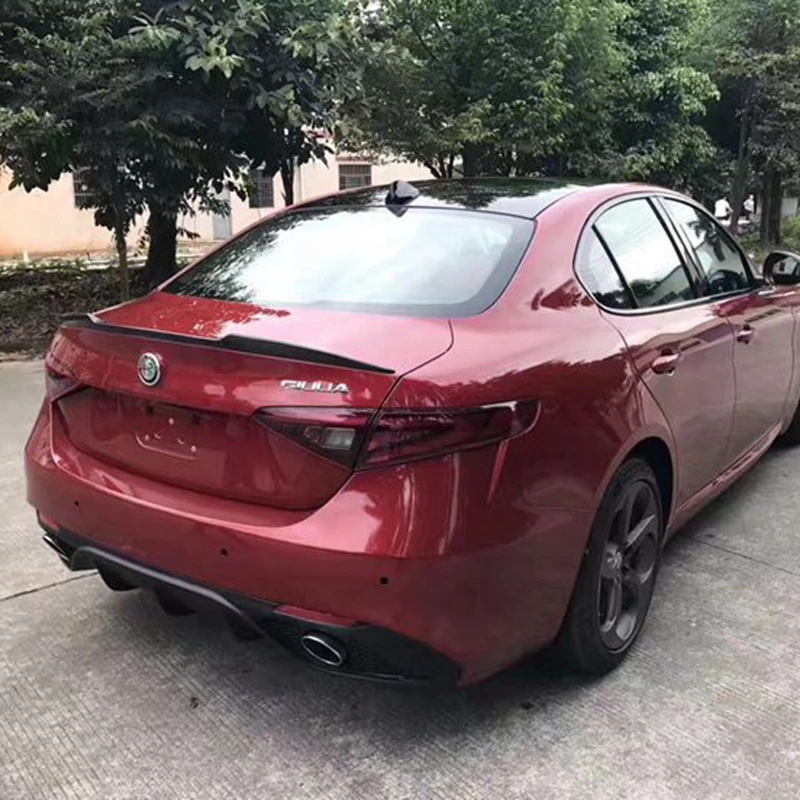 2017 Romeo Giulia Heckspoiler OEM Stil QV Kohlefaser Heckspoiler Für ...