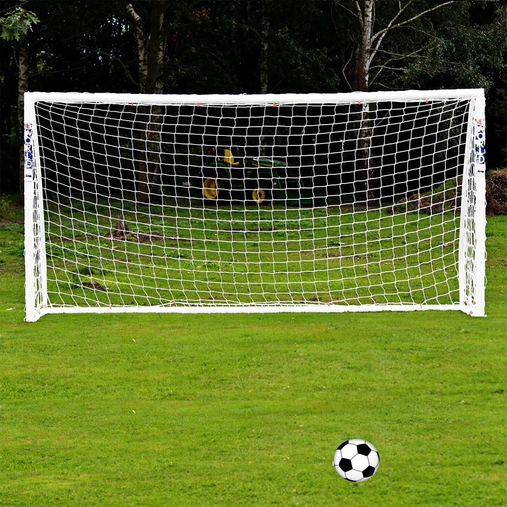 Free Shipping 12 X 6ft Football Net For Soccer Goal Post Junior Sports ...