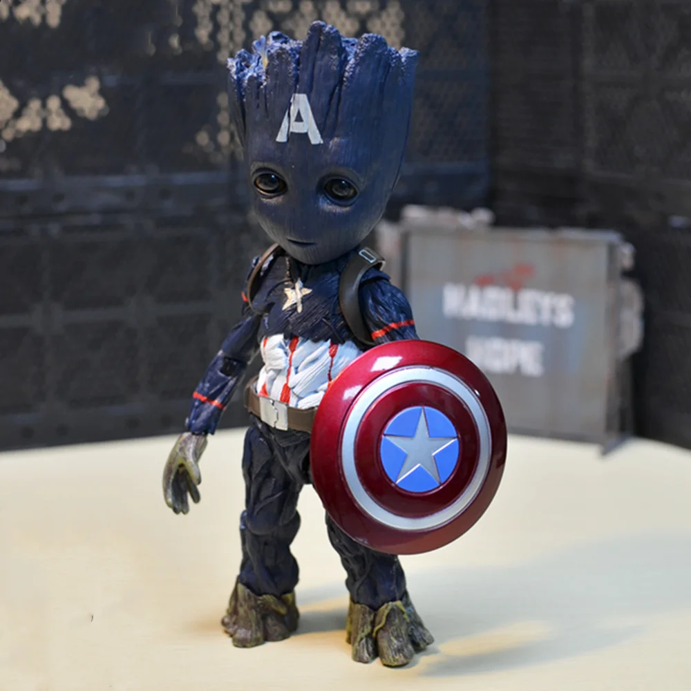 Captain America Tree Man The Winter Soldier Groot Wolverine Comics ...