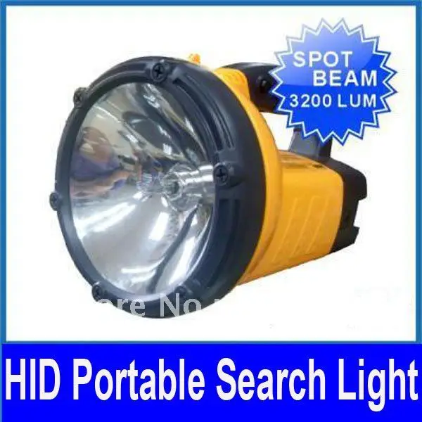 8" 12V 55W HID Xenon Portable Search Rescue Hunting Light Hand held ...