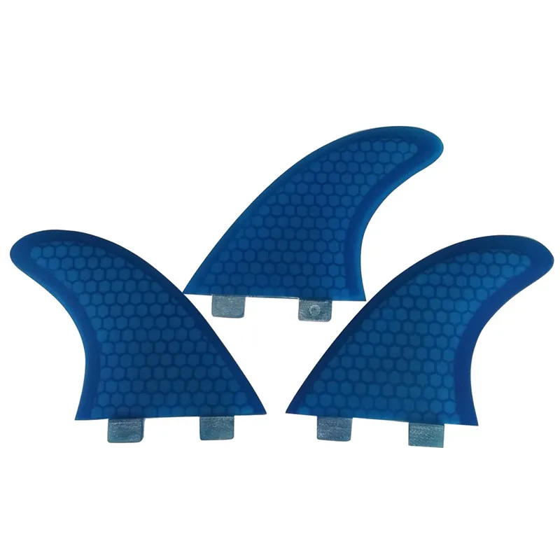 FCS Fin G5 Surfboard Fins blue Surf Fins Fiberglass Honeycomb Fin ...
