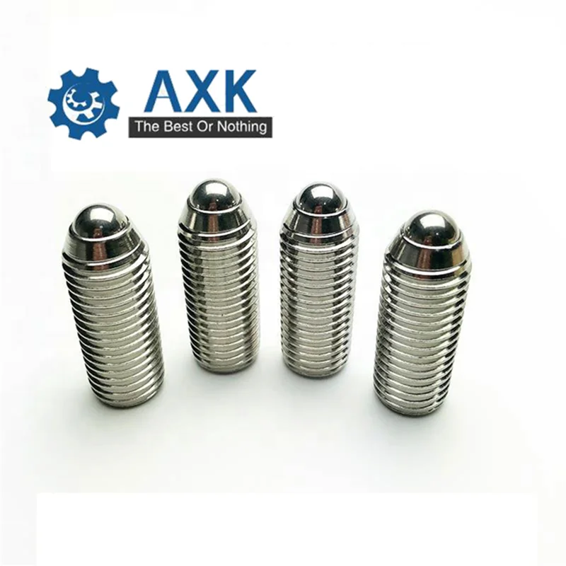 2/5/10/20pcs M3 M4 M5 M6 M8 M10 M12 A2-70 304 Stainless Steel Hex Socket Allen Spring Ball ...