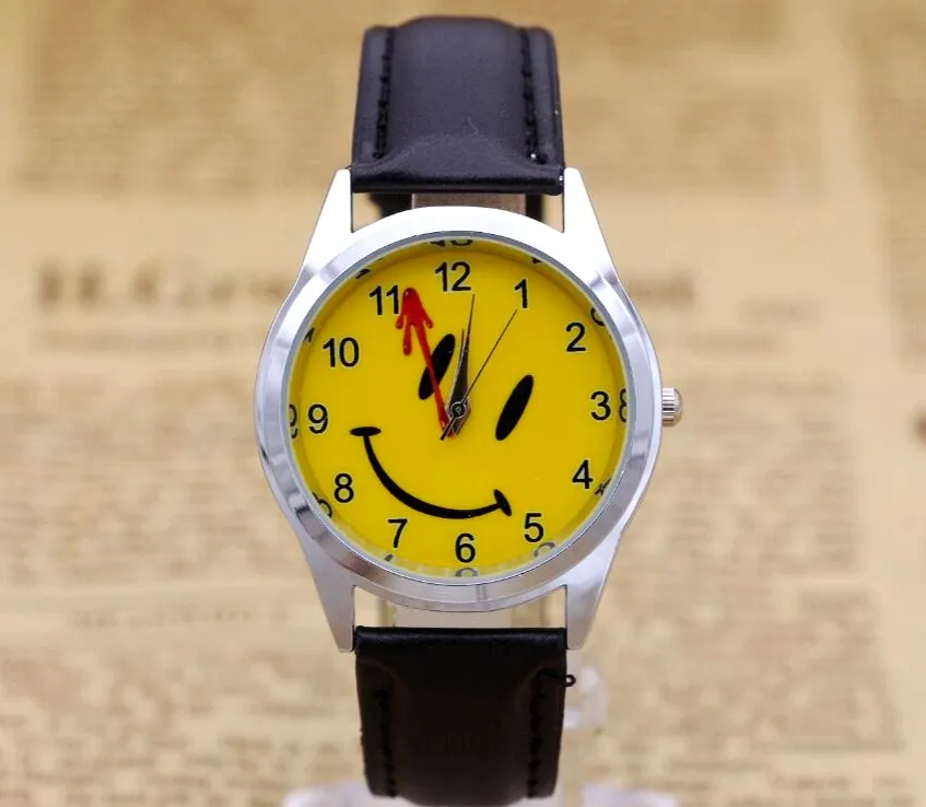 Smiling face boys girl Cartoon Watch Fashion Lovely Girl Children ...