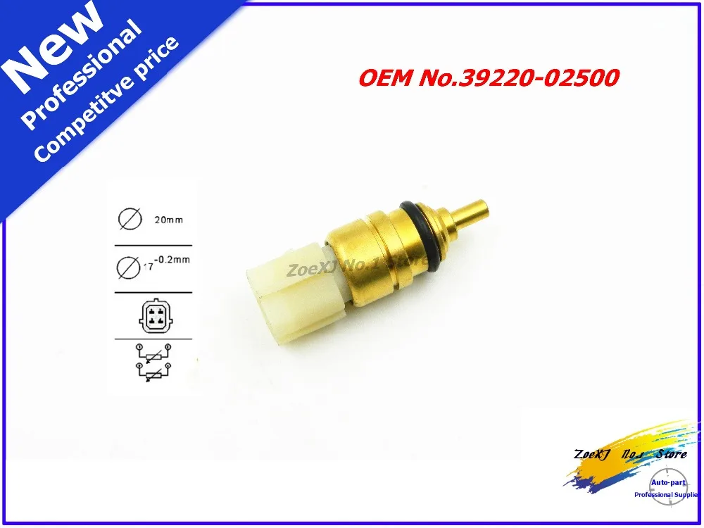39220 02500/39220 02510 엔진 냉각수 온도 센서/물 온도. 센서 ADG07252 현대 아토스 97 99 시보레 ...