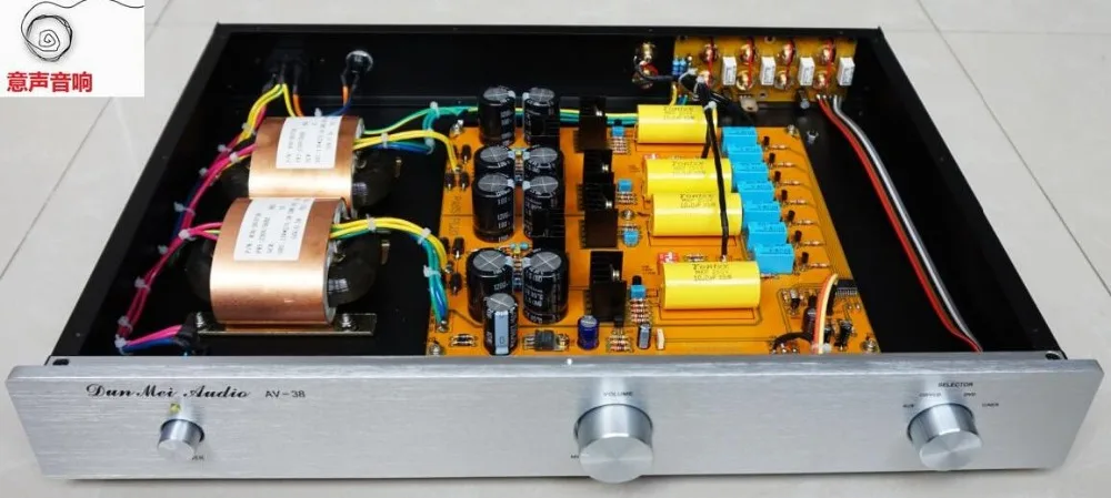 Finished Hifi preamp PASS 1.7 Field effect transistor balance ...