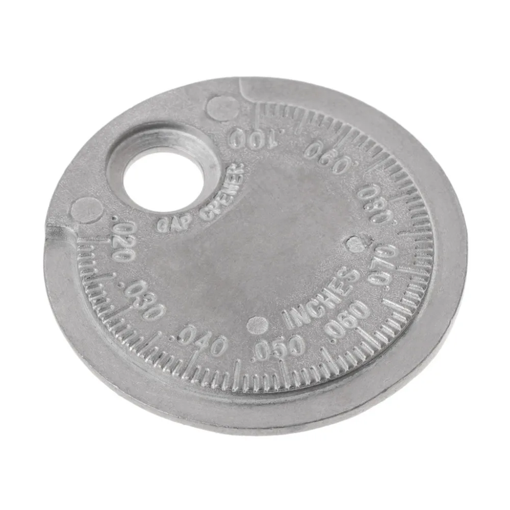 ANENG Spark Plug Gap Gauge Tool Measurement Coin-Type 0.6-2.4mm Range ...