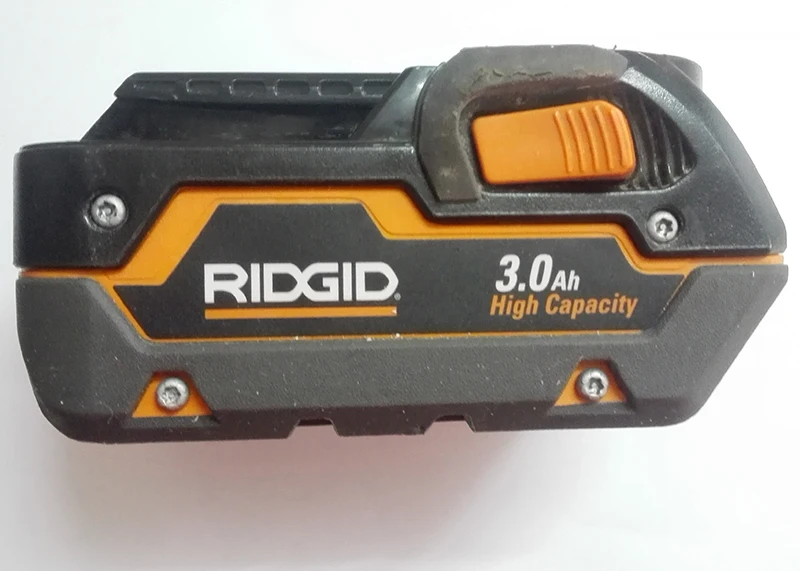 1PCS Used Ridgid 3.0AH 18V Battery R840083 Lithium 3.0 High Capacity 18 ...