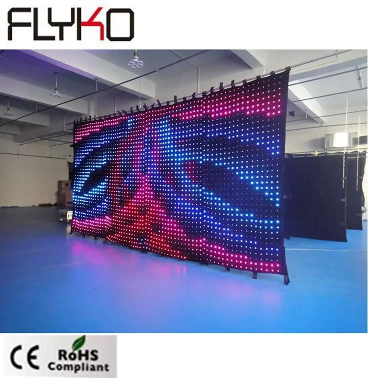 best-price-P7cm-flexible-cloth-stage-effect-led-video-backdrop-2-5m-by ...