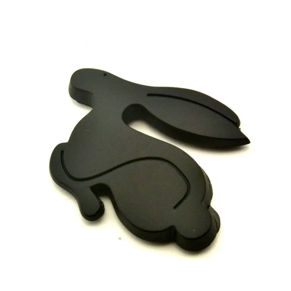 3D Metal Running Rabbit Emblem Car Rear Trunk Badge for VW Jetta Golf ...