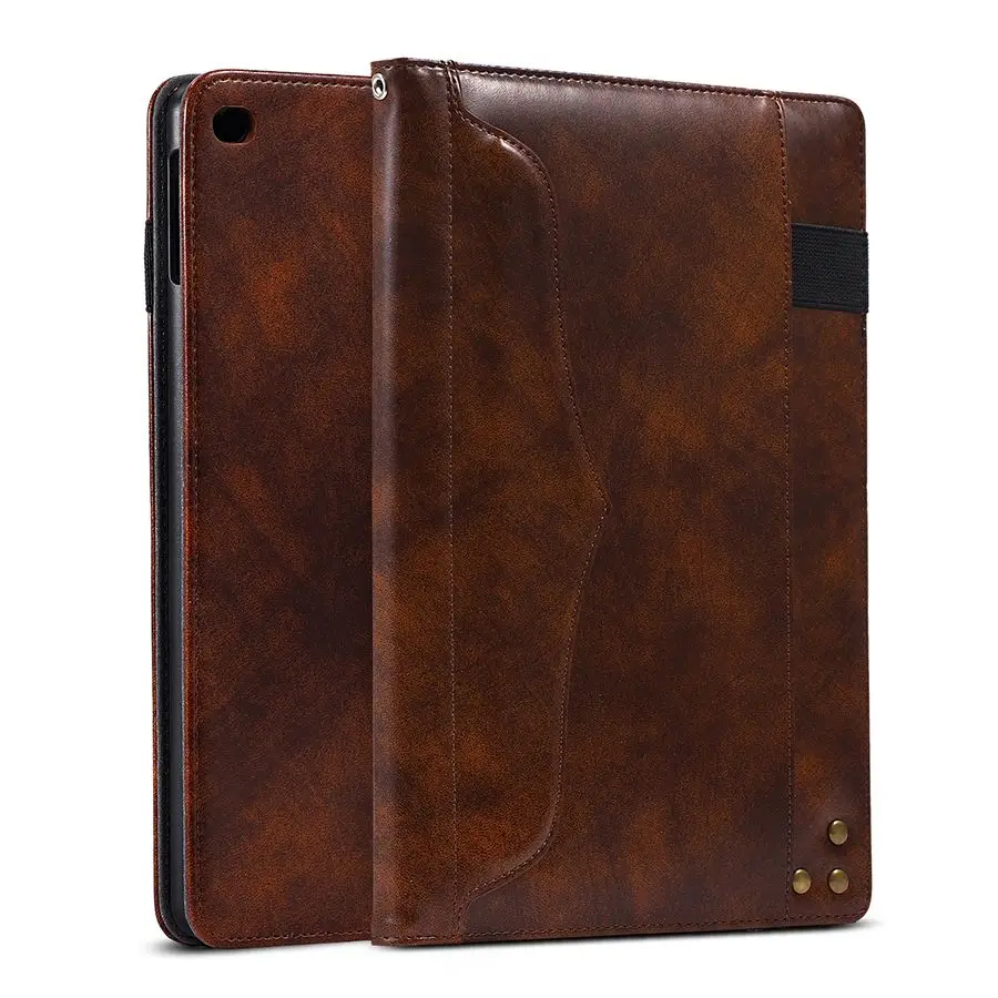 Genuine Wallet Leather Case For Apple New iPad 9.7 2017 & 2018 Book ...