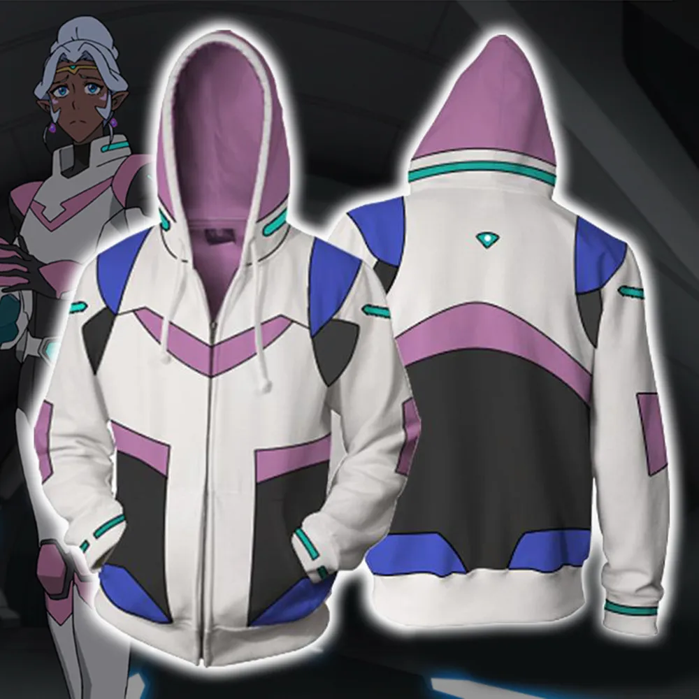 Voltron Legendary Defender Lance Hunk Jacket Cosplay Princess Allura ...