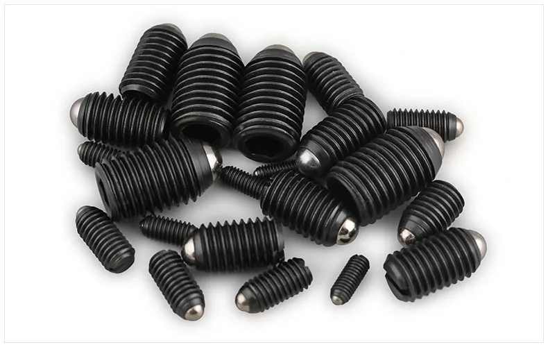 12.9 Carbon steel Wave bead screw hex socket set screws black M3 M4 M6 ...