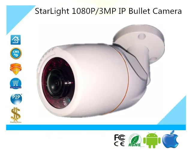 Sony IMX291+ 3516C StarLight рыбий глаз панорама 180 градусов IP пуля ...