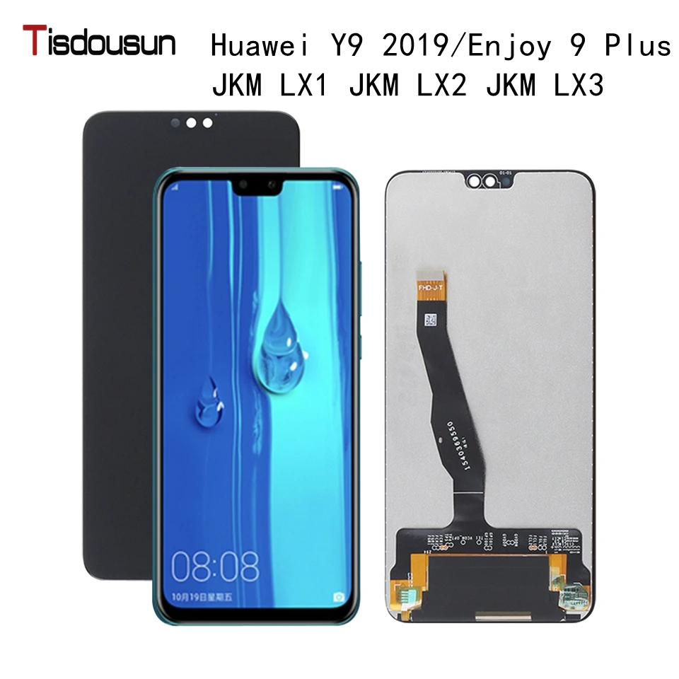 For Huawei Y9 2019 Lcd Display Touch Screen Digitizer Assembly For