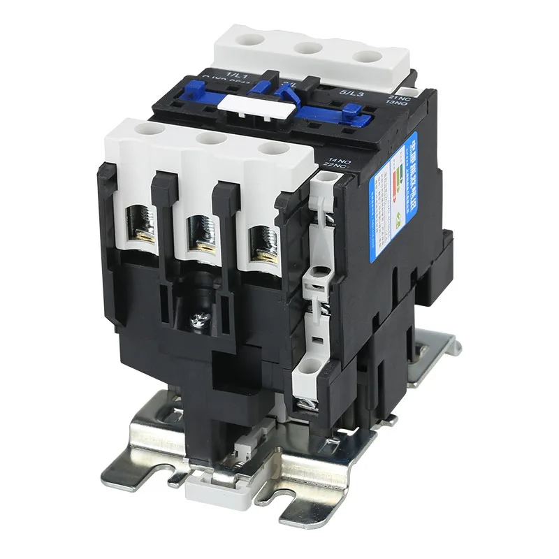Motor Contactors NC contactor CJX2-65 LC1-D65 Series 380VAC AC contactor CJX2-6511 65A AC 380V ...