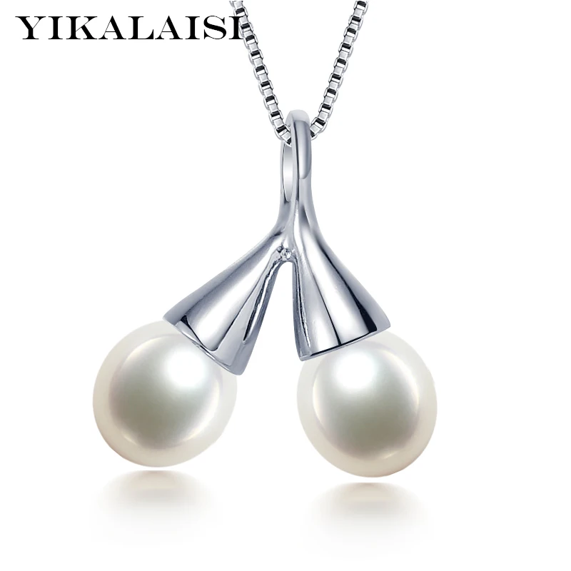 Yikalaisi 925 Sterling Silver Jewelry For Office Women 8 9mm Natural