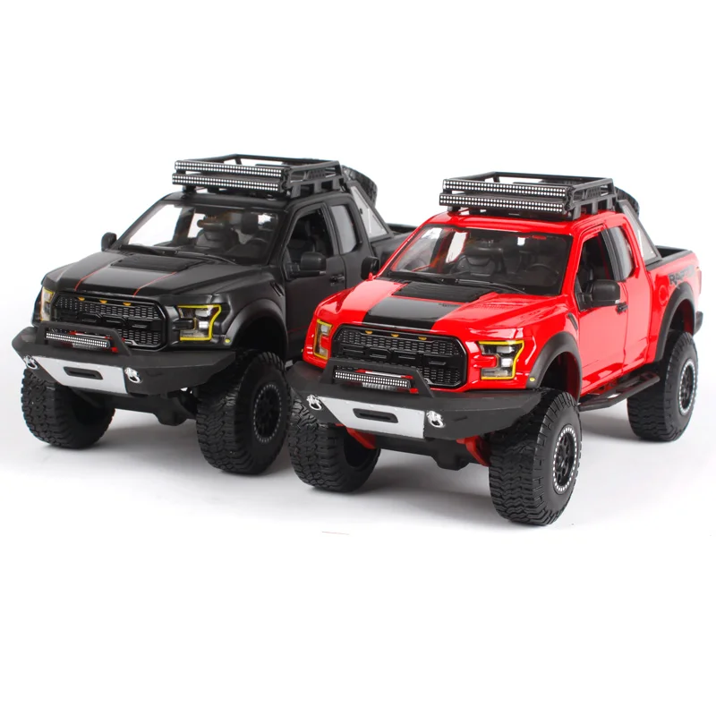 Maisto 1:24 OFF ROAD KINGS 2017 FORD F 150 F150 RAPTOR Pickup Diecast ...