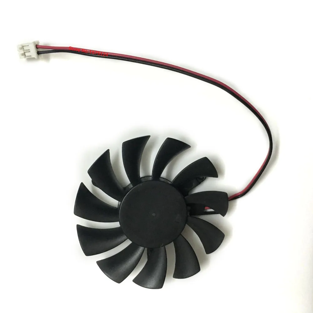 Computer Vga Cooler Fan Graphics Card Fans For His Hd6570 Yeston 7300gt ...