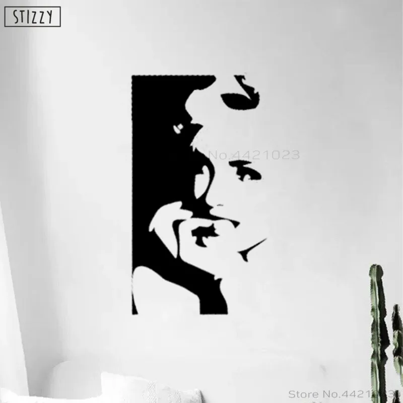 STIZZY Wall Decal Marilyn Monroe Vinyl Wall Stickers Wallpaper Bedroom ...
