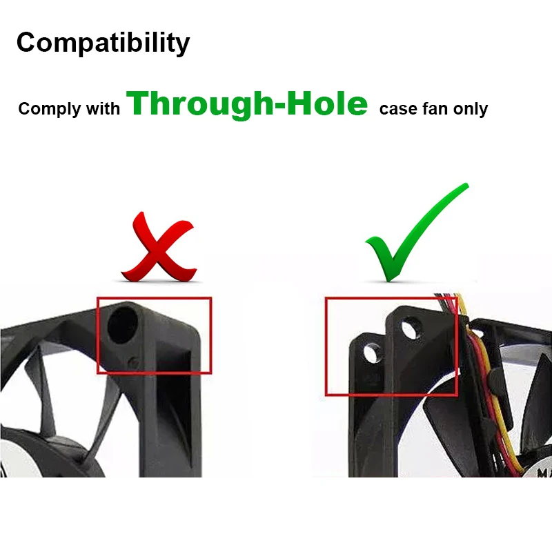 Computer Case Fan Mounts