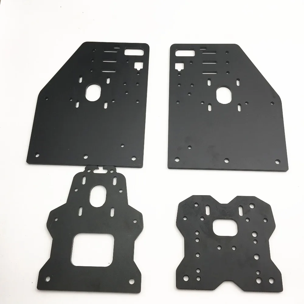 Ox Cnc Gantry Plates With Universal Threaded Rod Plates Set Blue OX CNC ...