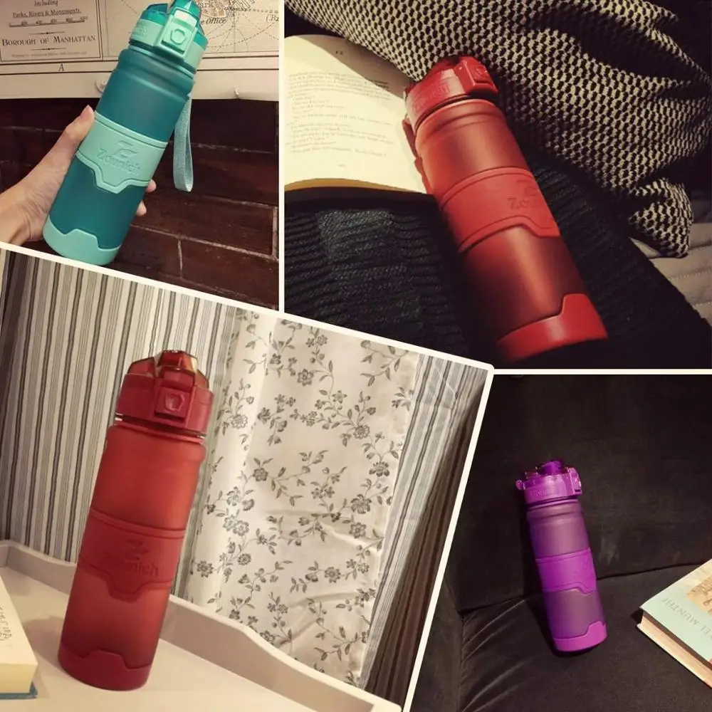 Zounich красная бутылка для воды для мужчин для спорта на открытом ...