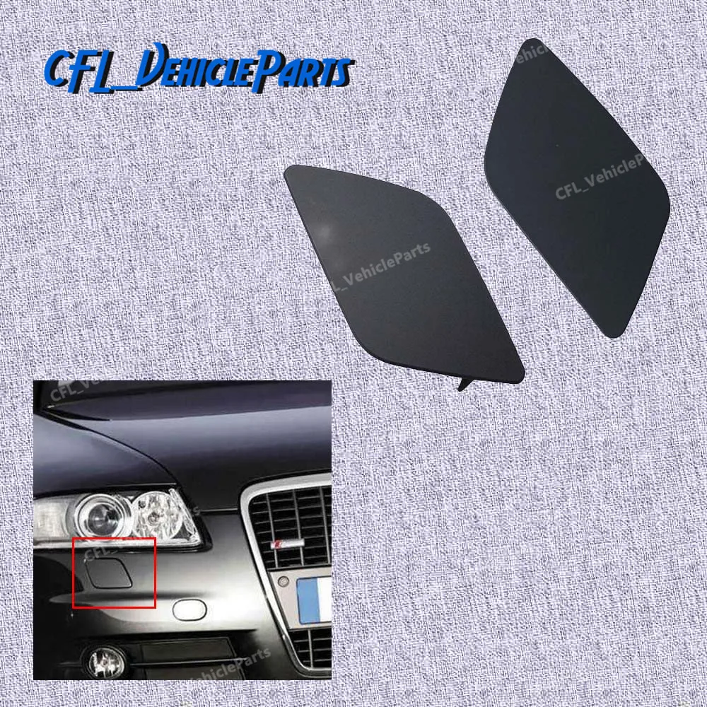 OnSale Front L R Bumper Headlight Washer Cover Unpainted 4F0955275 ...