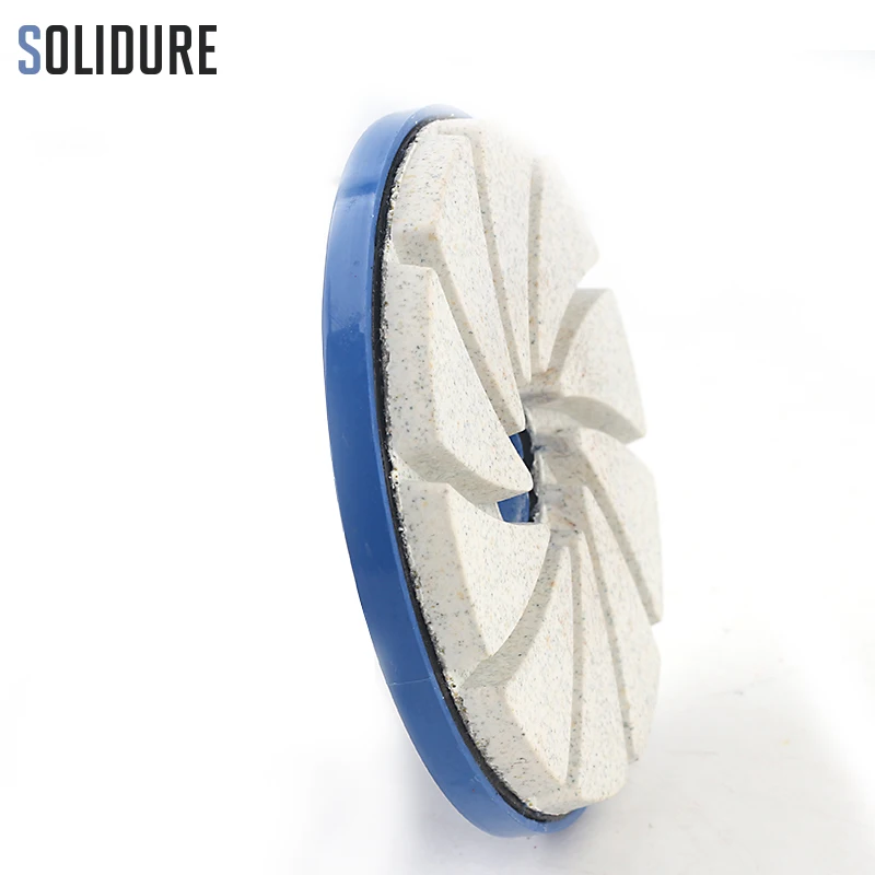 7pcs/set 5 inch 125mm diamond edge polishing pads wet grinding pads for ...