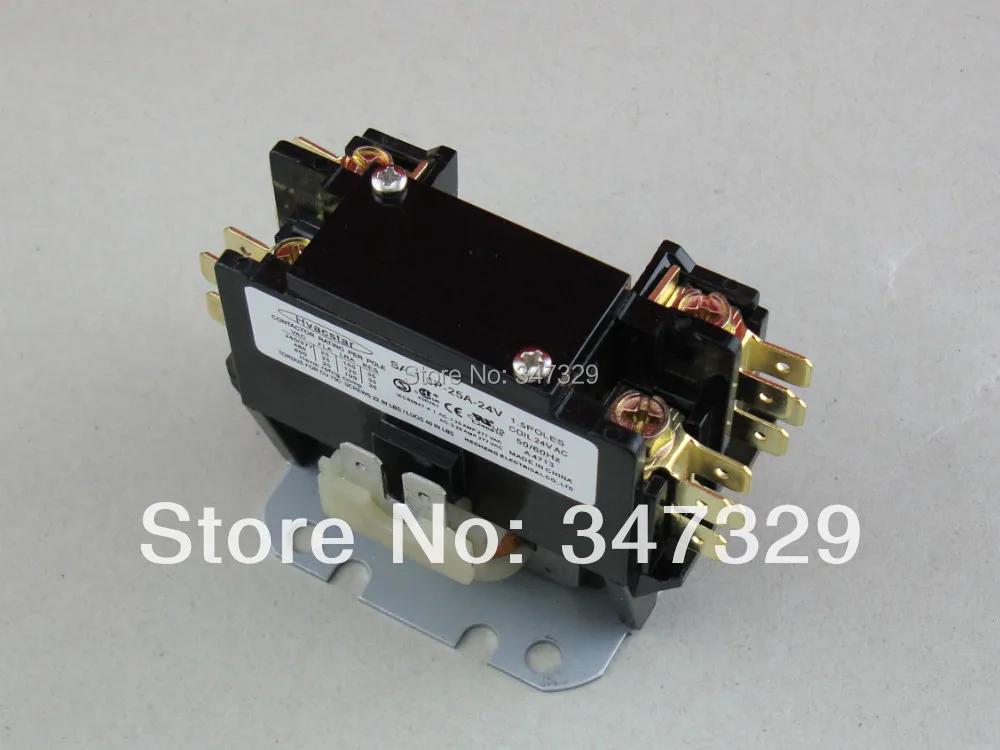 Hvacstar-SA-1-5P-25A-24V-Definite-Purpose-Contactor-1-5Pole-25FLA-24V ...