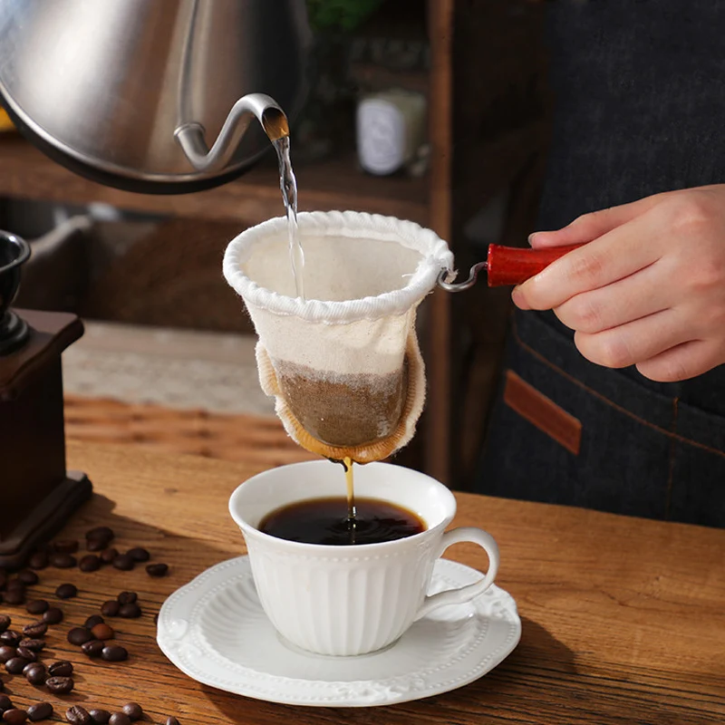 Medias de seda con filtro de café, filtro de café té, herramienta para ...