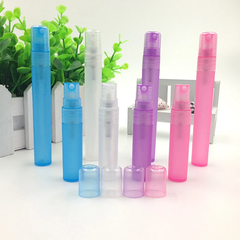 4 Colors 5ml 10ml Portable Refillable Perfume Atomizer Spray Bottles Empty Bottles Cosmetic