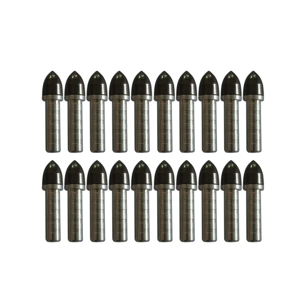 85 grain field point arrow tips+aluminum arrow insert for ID6.5mm ...